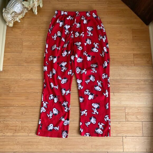 Peanuts | Pajamas | Fleece Snoopy Pajama Pants Official Peanuts | Poshmark